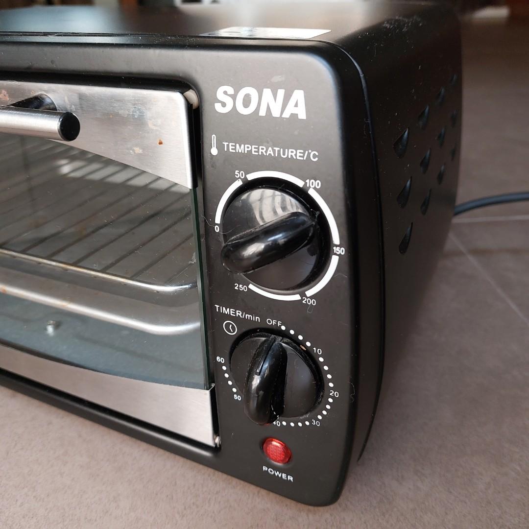 Electric toaster oven (Sona 10 litre) STO 22A, TV & Home Appliances ...