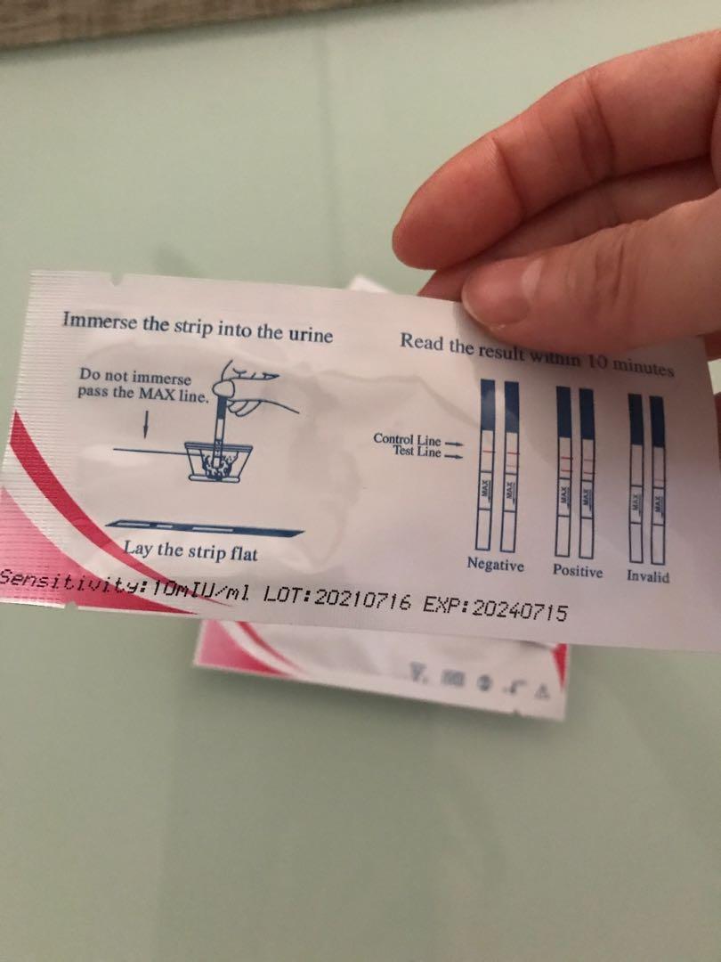 Ovulation test pregnancy test, Babies & Kids, Maternity Care on Carousell