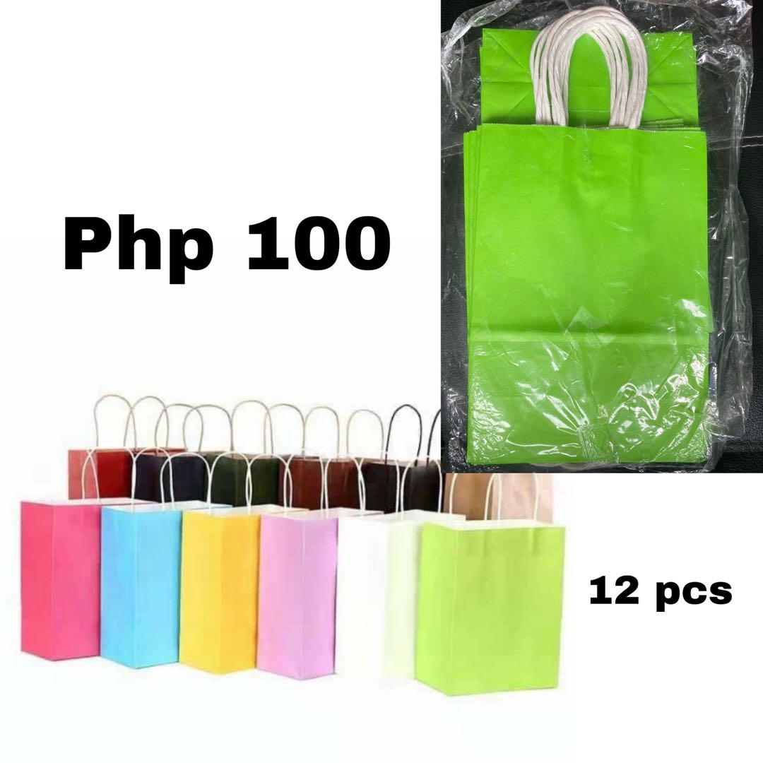 Paper bag for giveaways, Hobbies & Toys, Stationary & Craft, Craft ...