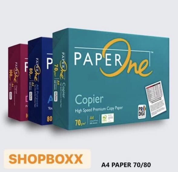 Paperone 70gsm / 80gsm A4/A5 Paper, Hobbies & Toys, Stationery & Craft ...