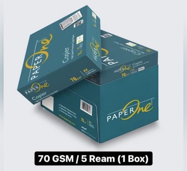 Paperone 70gsm / 80gsm A4/A5 Paper, Hobbies & Toys, Stationery & Craft ...