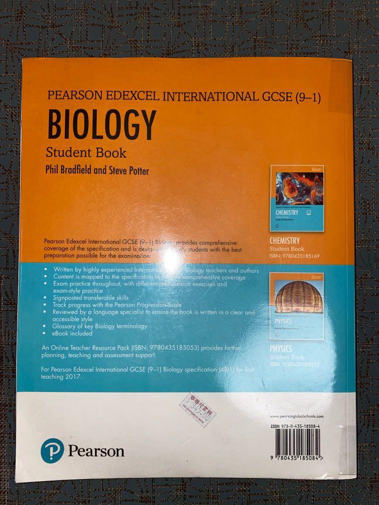 Pearson Edexcel International GCSE (9-1) Biology student book, 興趣及遊戲 ...