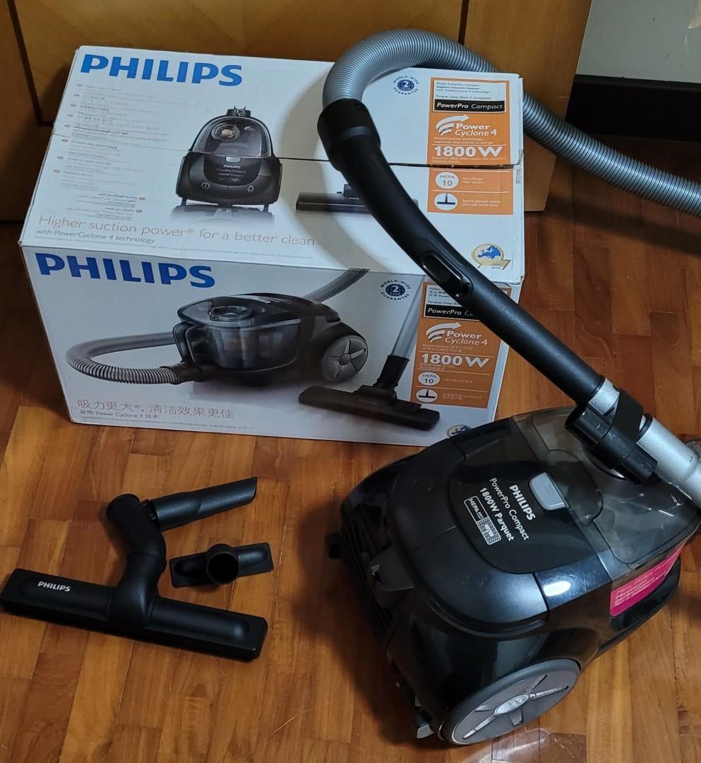 Philips Powerpro compact vacuum cleaner. MOVING OUT SALE, TV & Home ...