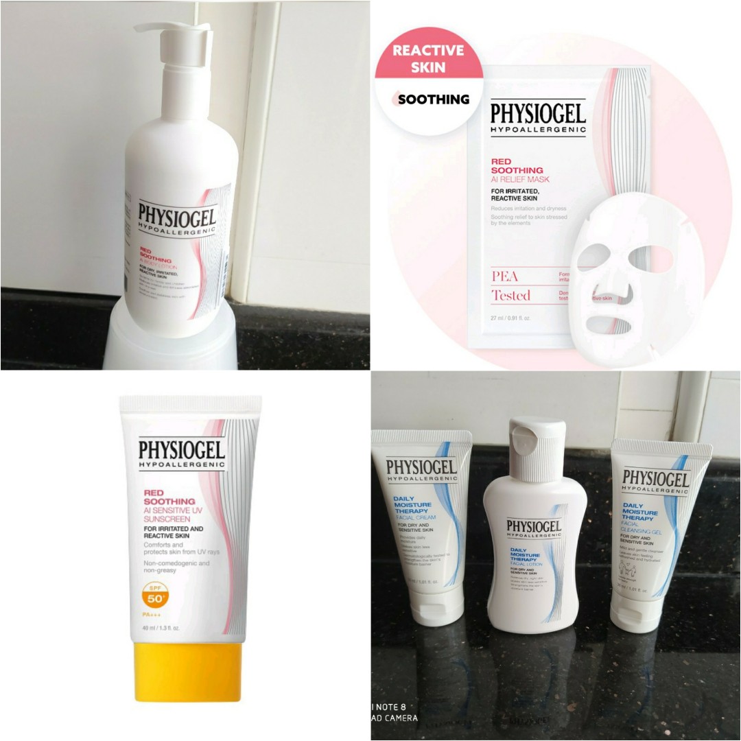 Physiogel AI body lotion 400ml.. Physiogel Sunscreen..Mask..Daily ...