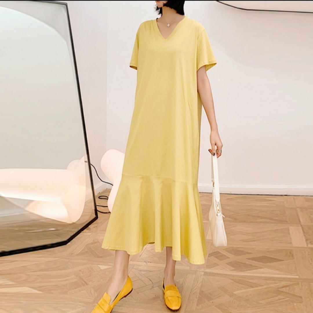 Plus Size Fish tail Dress, Women's Fashion, Dresses & Sets, Dresses on ...