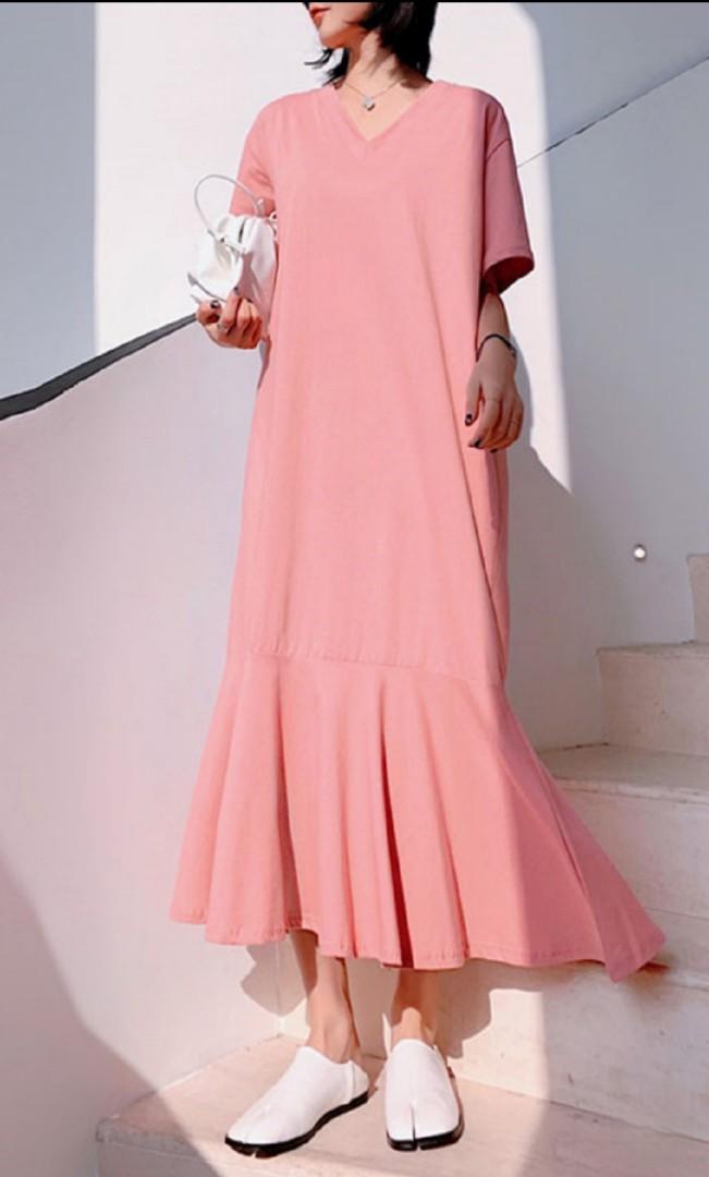 Plus Size Fish tail Dress, Women's Fashion, Dresses & Sets, Dresses on ...