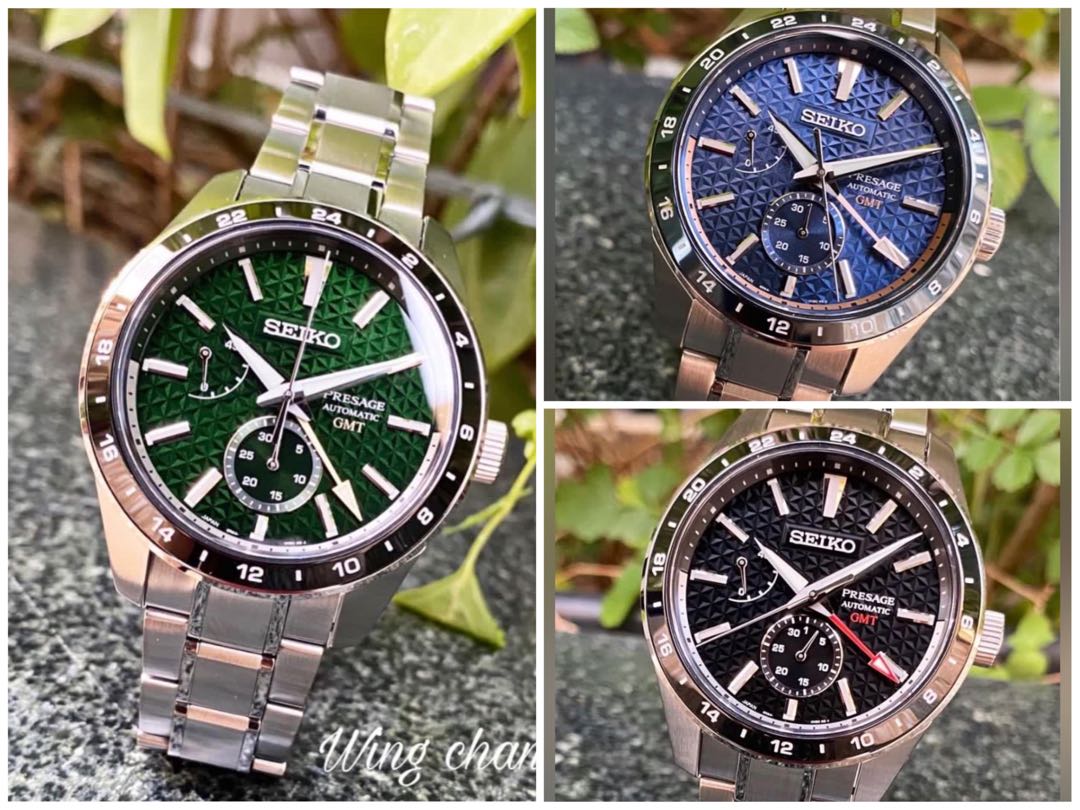 全新 行貨 有門市 SPB221J1 黑面 / SPB219J1 綠面 / SPB217J1 藍面 SEIKO Presage ...