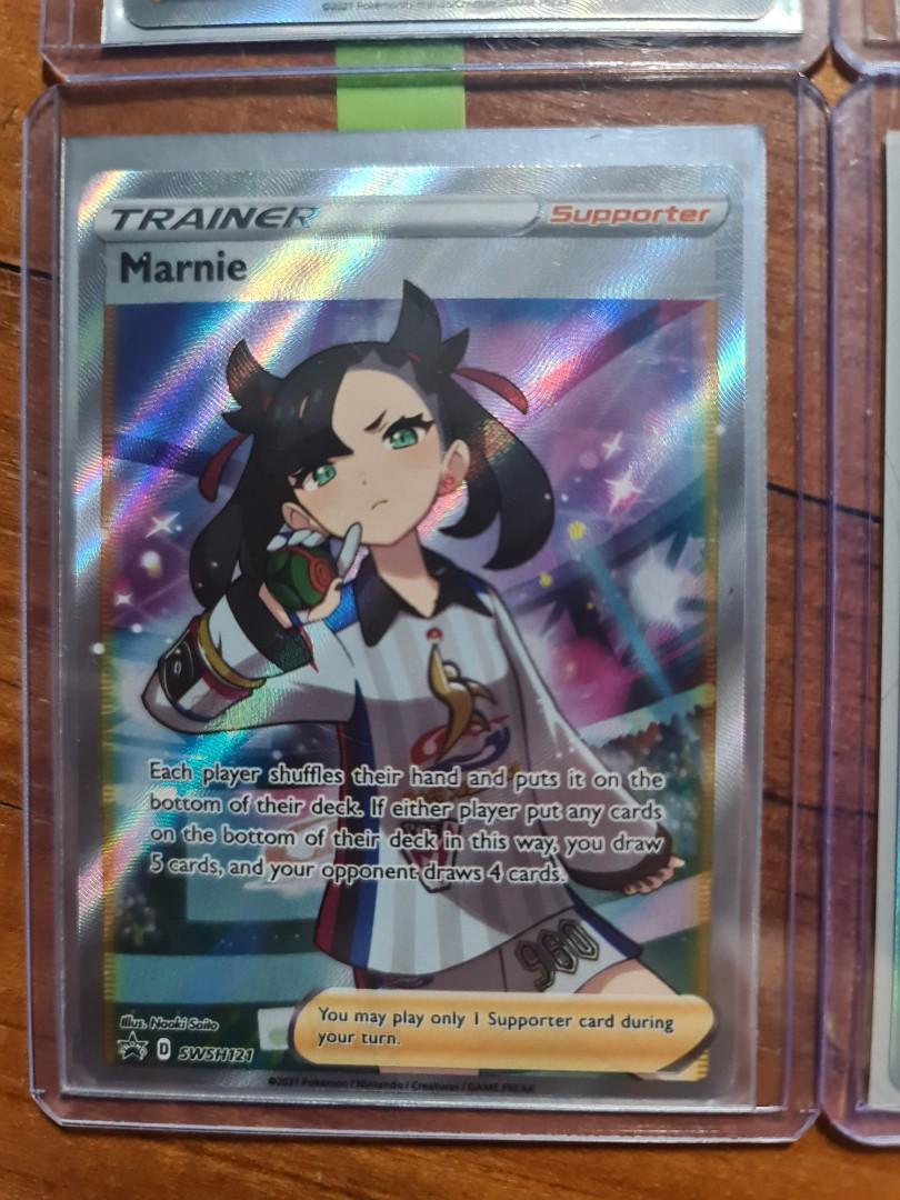 Pokemon TCG Marnie + Caitlin + Mina bundle, Hobbies & Toys, Toys & Games on Carousell