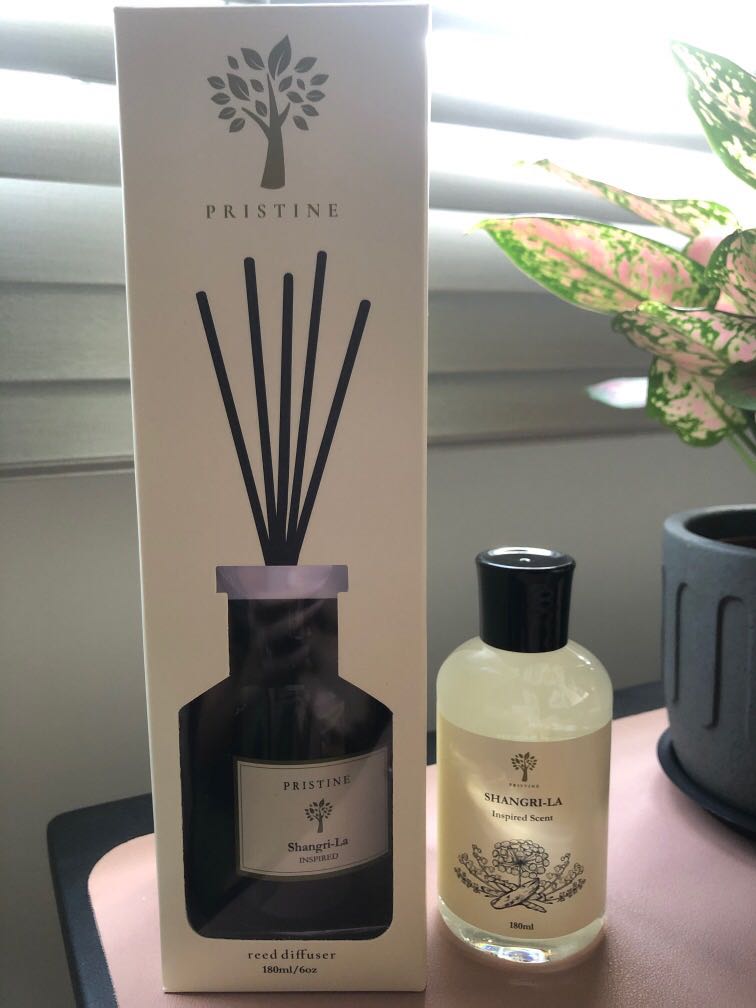 Pristine Reed Diffuser (Shangri-La scent), Beauty & Personal Care ...