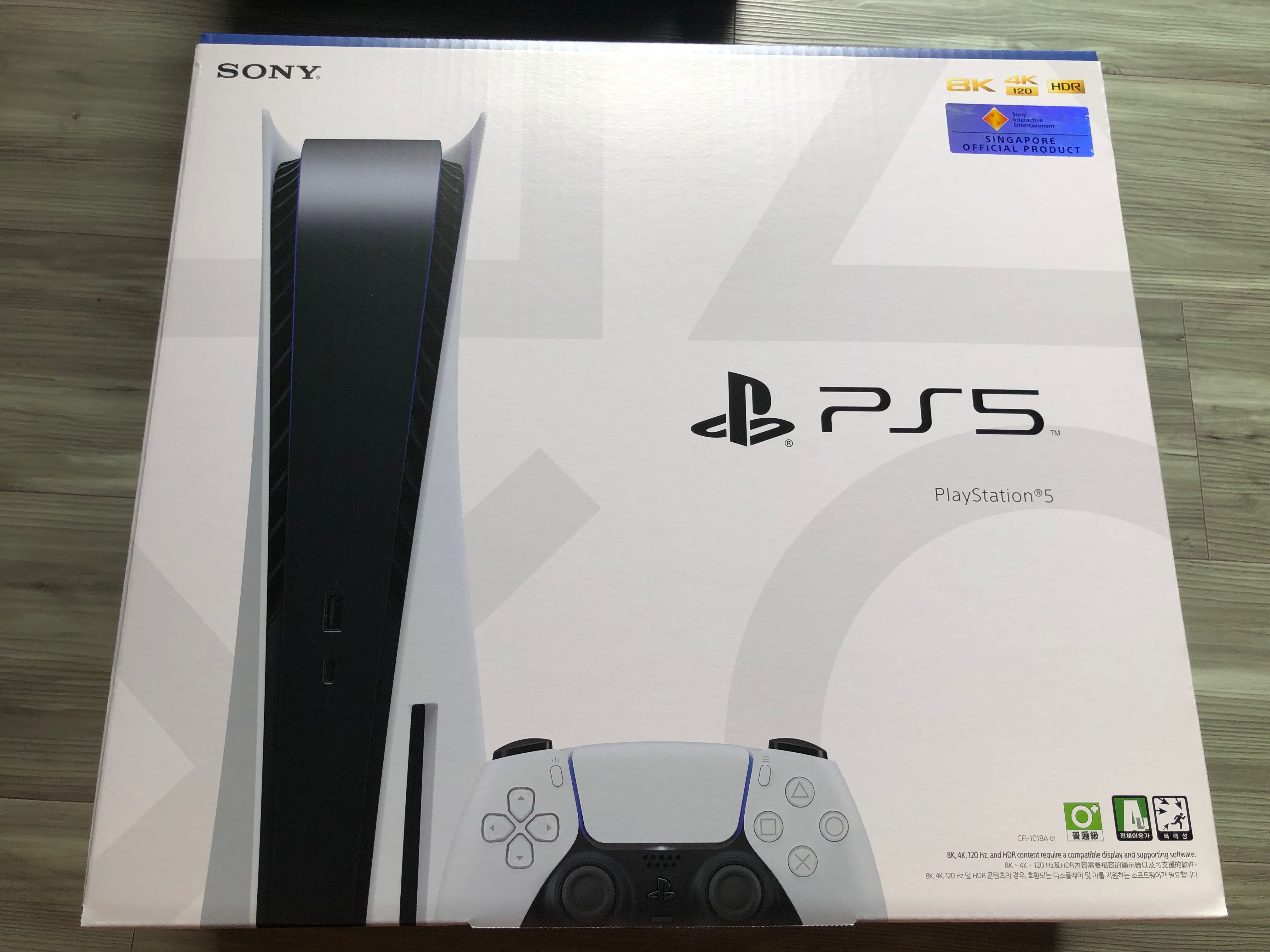 PS5/ PlayStation 5 Disc, Video Gaming, Video Game Consoles, PlayStation ...