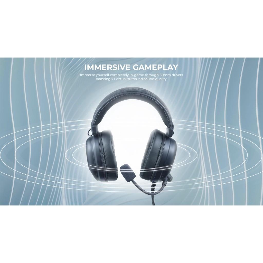 RAKK Kusog Pro 7.1 RGB Gaming Headset, Audio, Headphones & Headsets on ...