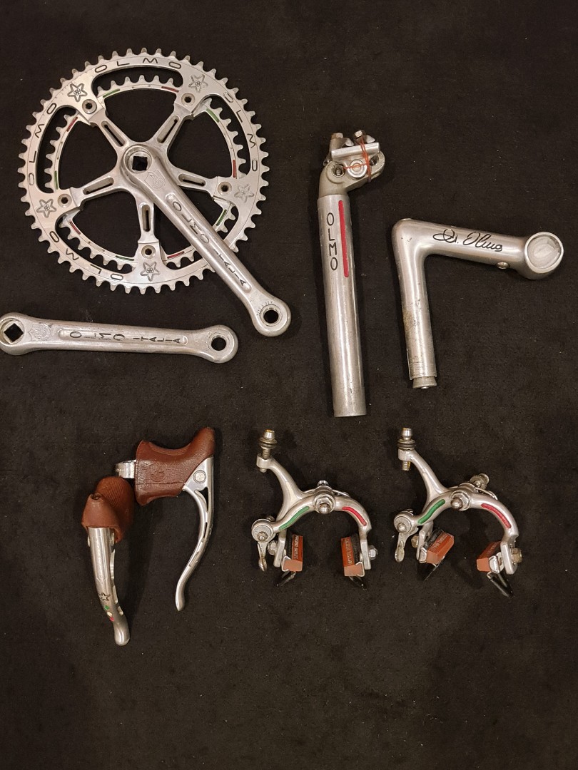 Rare vintage Campagnolo Olmo group set., Sports Equipment, Bicycles ...