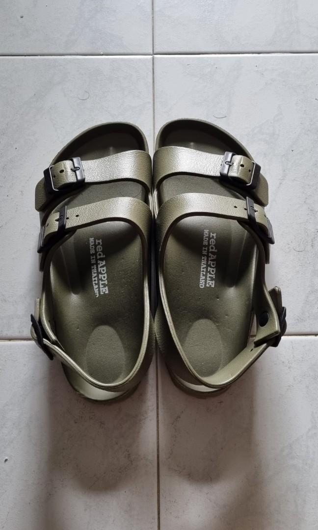 BIRKENSTOCK LOOK ALIKE - RED APPLE Slippers and Sandals, Men's Fashion ...