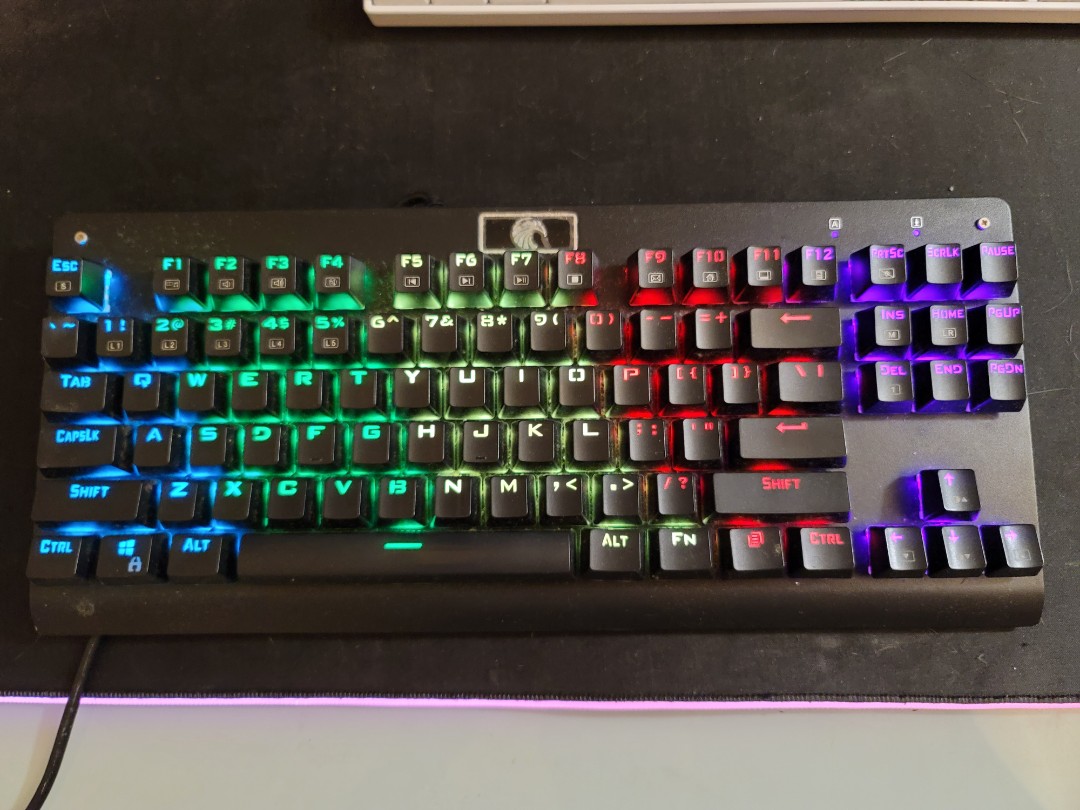 RGB mechanical keyboard, Computers & Tech, Parts & Accessories ...