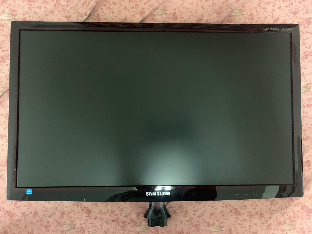Samsung 22” monitor Perfect display but stand broken, Computers & Tech ...
