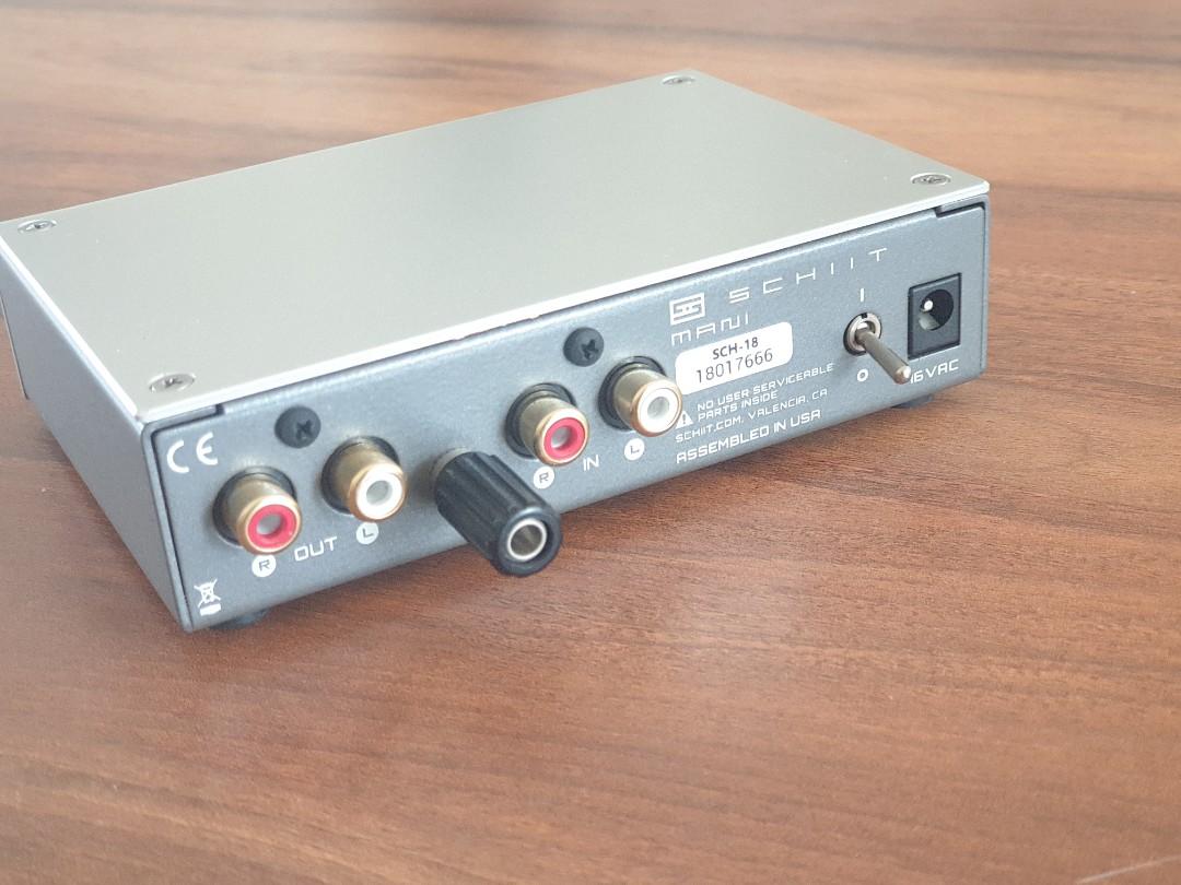 SCHIIT MANI PHONO AMPLIFIER, Audio, Other Audio Equipment on Carousell