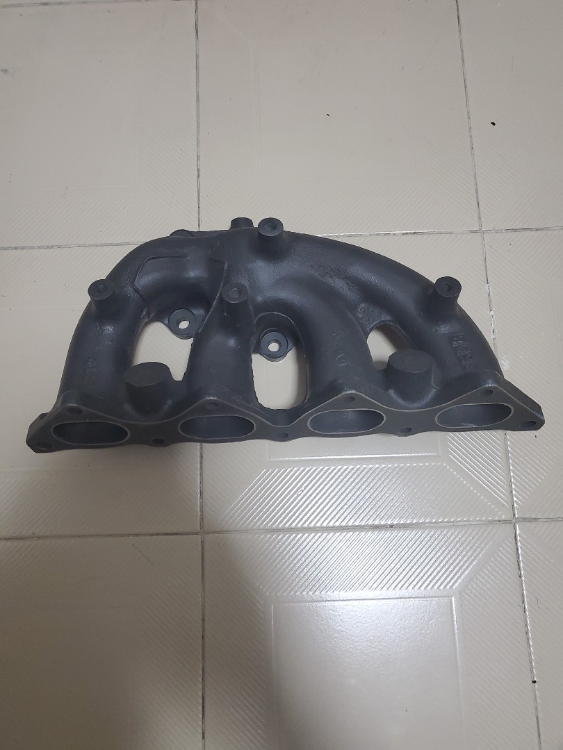 SDK Race Ported Exhaust Manifold with Ceramic coating for Mitsubishi ...