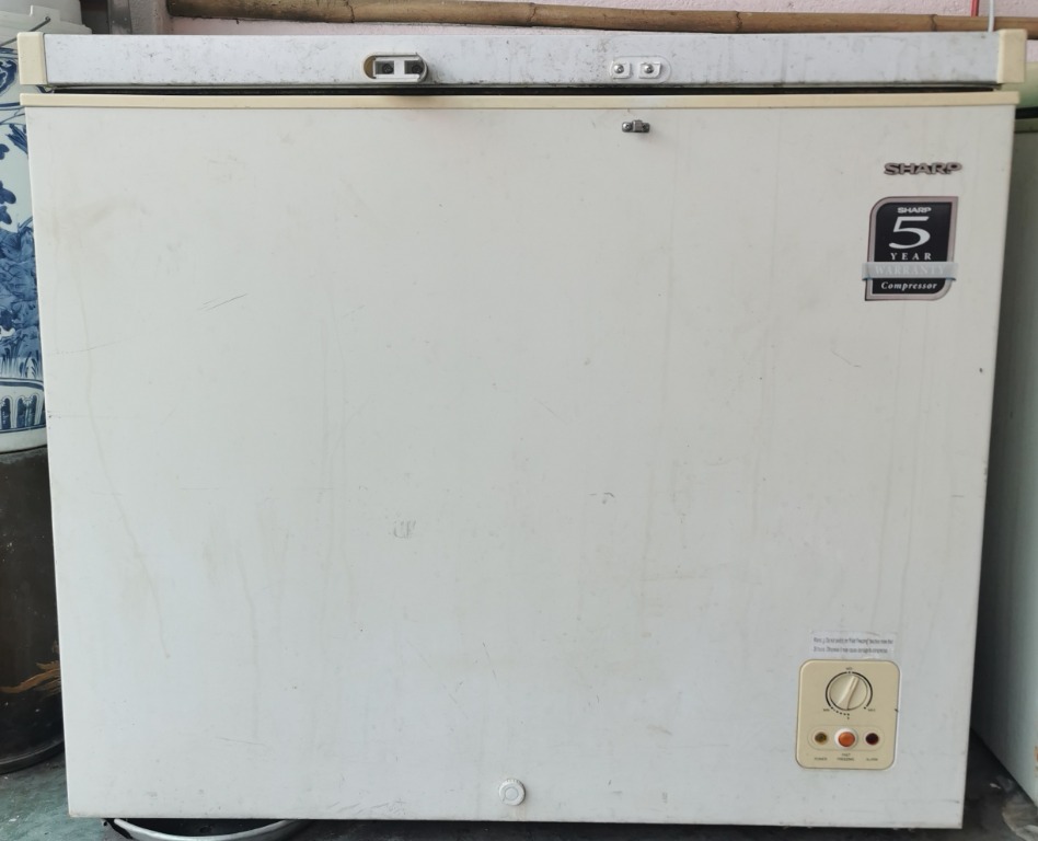 Sharp (205 Litre) Chest Freezer SJ205, TV & Home Appliances, Kitchen ...