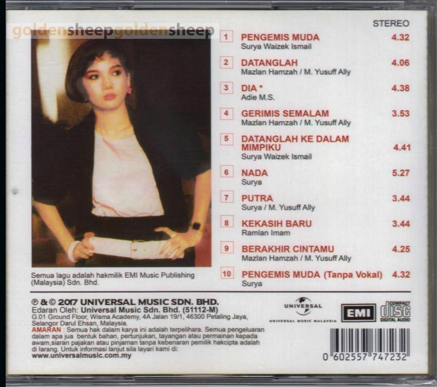 SHEILA MAJID - Dimensi Baru 2017 EMI / UNIVERSAL MUSIC ORIGINAL CD, Hobbies & Toys, Music ...