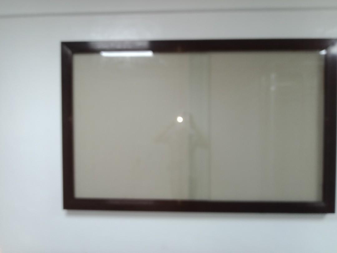 Sliding Mobile Bulletin Board with rolling wheel's, Furniture & Home ...