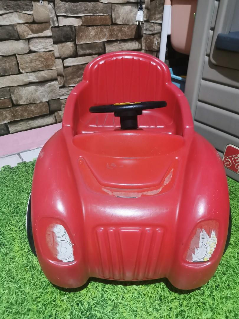 Step 2 red car (preloved), Babies & Kids, Infant Playtime on Carousell