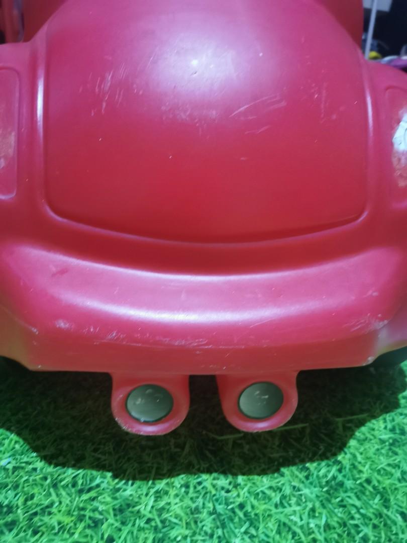 Step 2 red car (preloved), Babies & Kids, Infant Playtime on Carousell