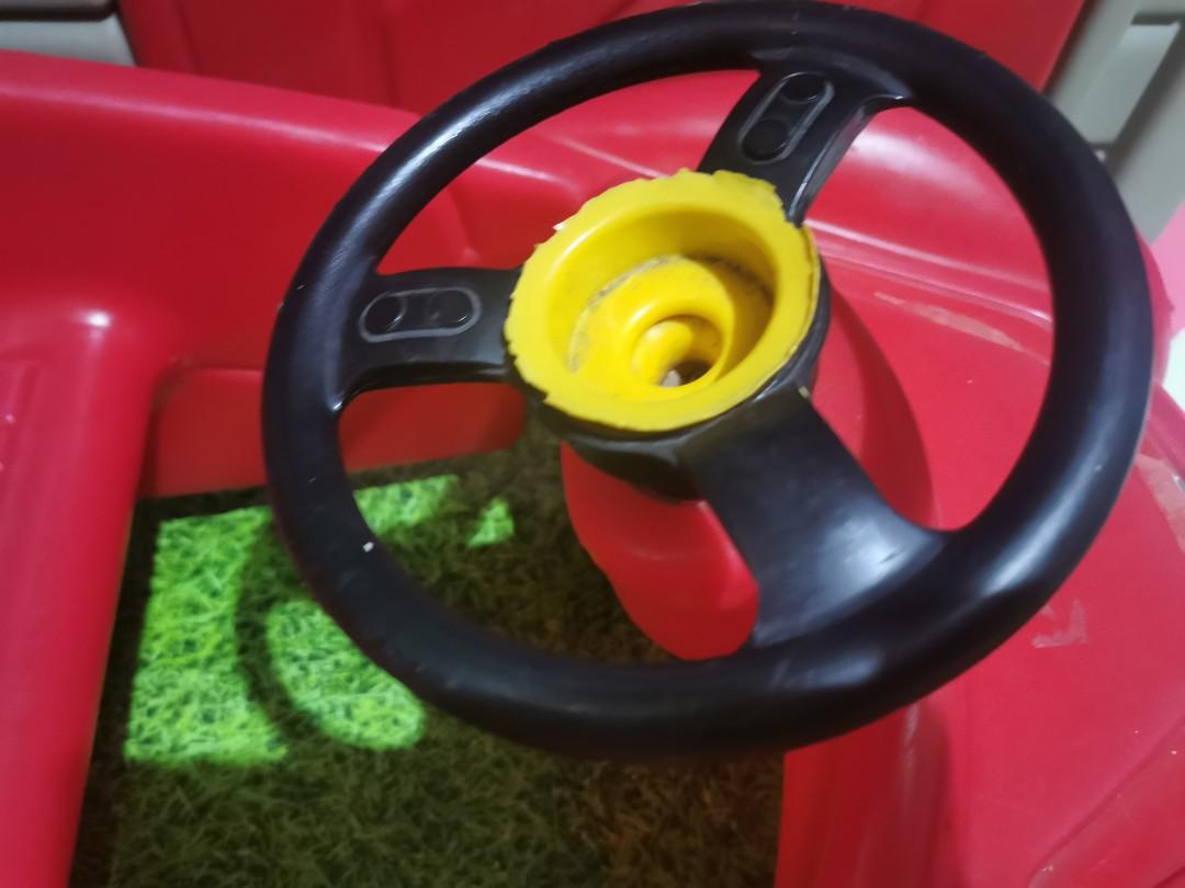 Step 2 red car (preloved), Babies & Kids, Infant Playtime on Carousell