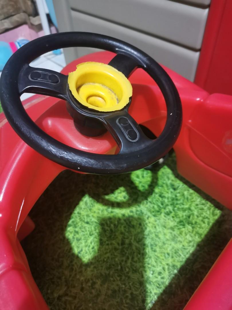 Step 2 red car (preloved), Babies & Kids, Infant Playtime on Carousell