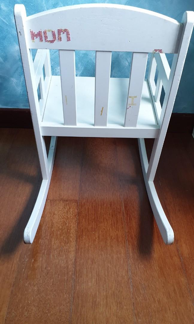 Sundvik kids ikea rocking chair, Furniture & Home Living, Furniture ...