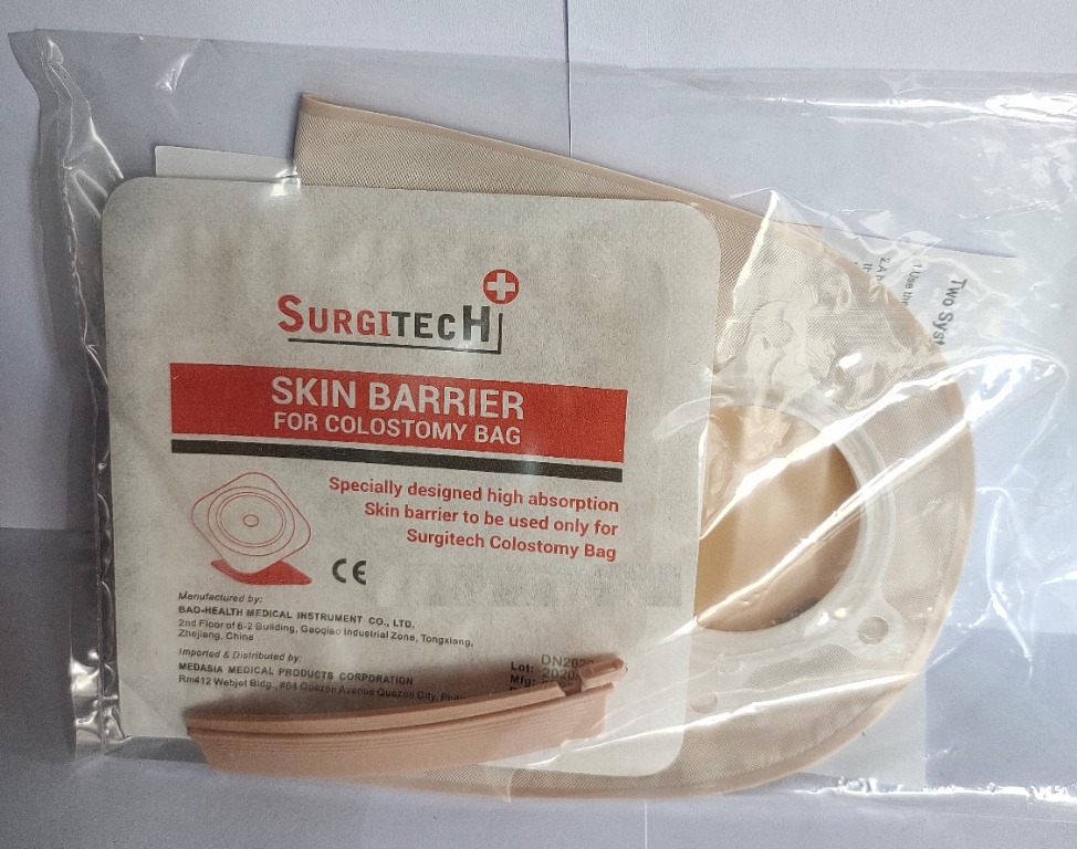 Surgitech Colostomy Set, Health & Nutrition, Medical Supplies & Tools ...