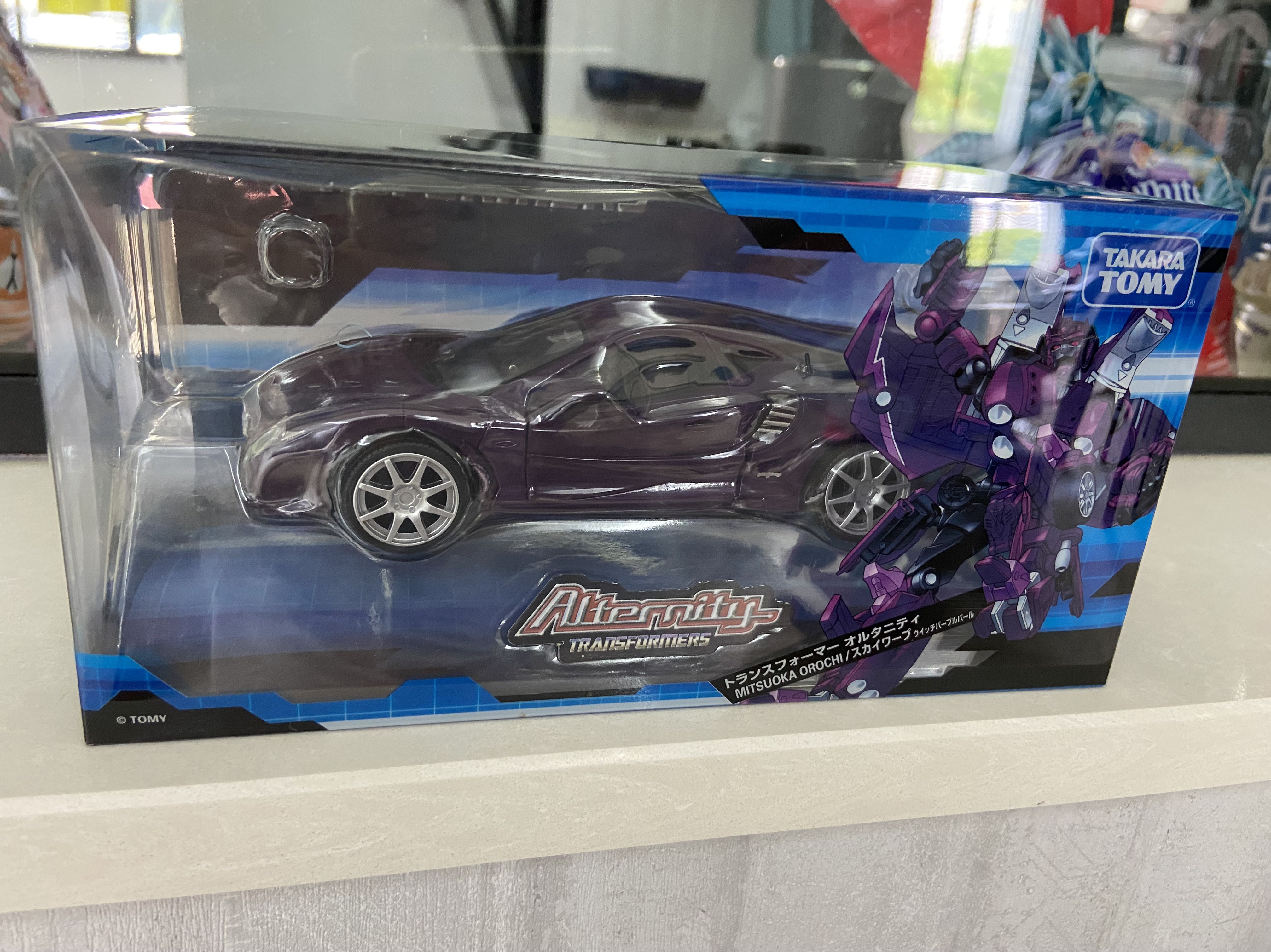 Takara Tomy Alternity Transformers Maroon Mitsuoka Orochi Toy Car Mint ...