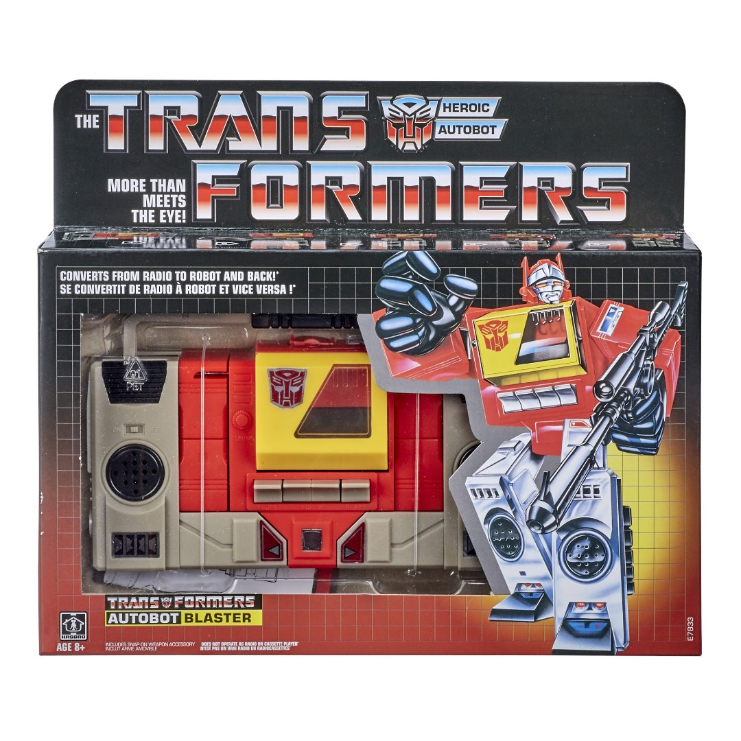 Transformers G1 Reissue Blaster Generations TF Walmart Exclusive ...
