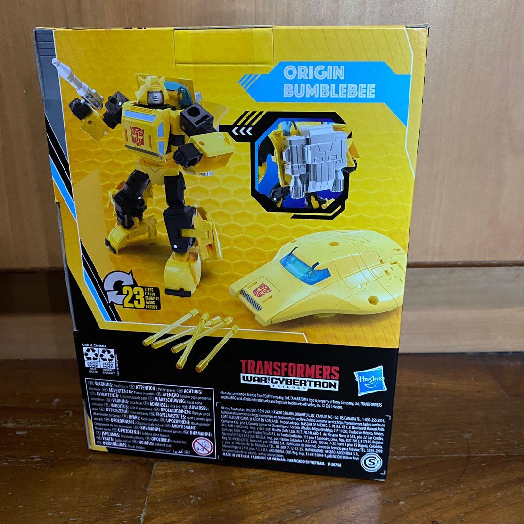 Transformers Origin Bumblebee, Hobbies & Toys, Toys & Games on Carousell