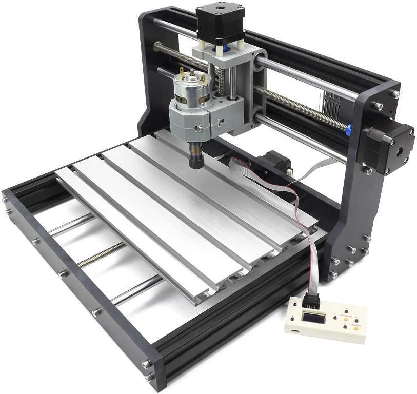 Upgrade cnc 3018 Pro 3 Axis DIY Mini CNC Router Kit with GRBL Remote ...