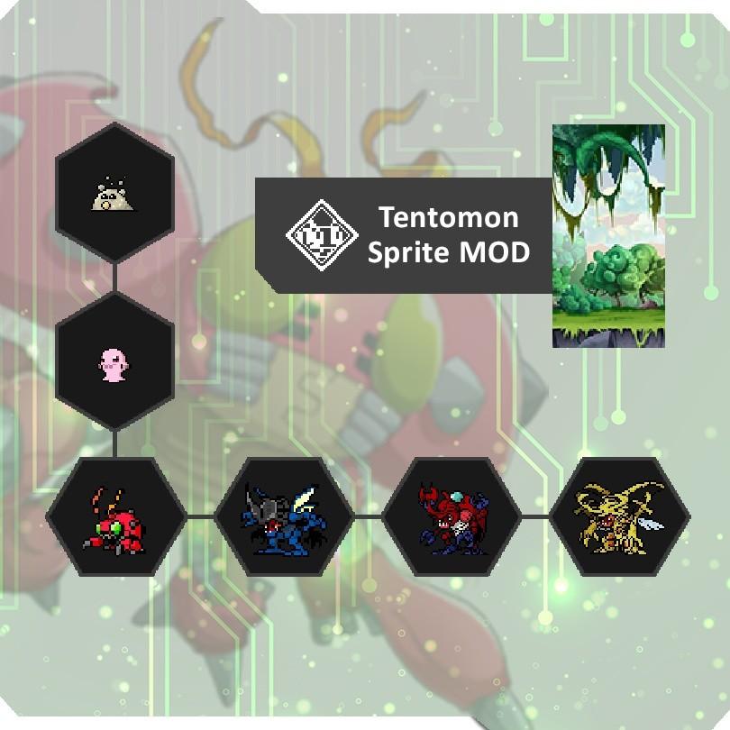 Digimon Tentomon Card