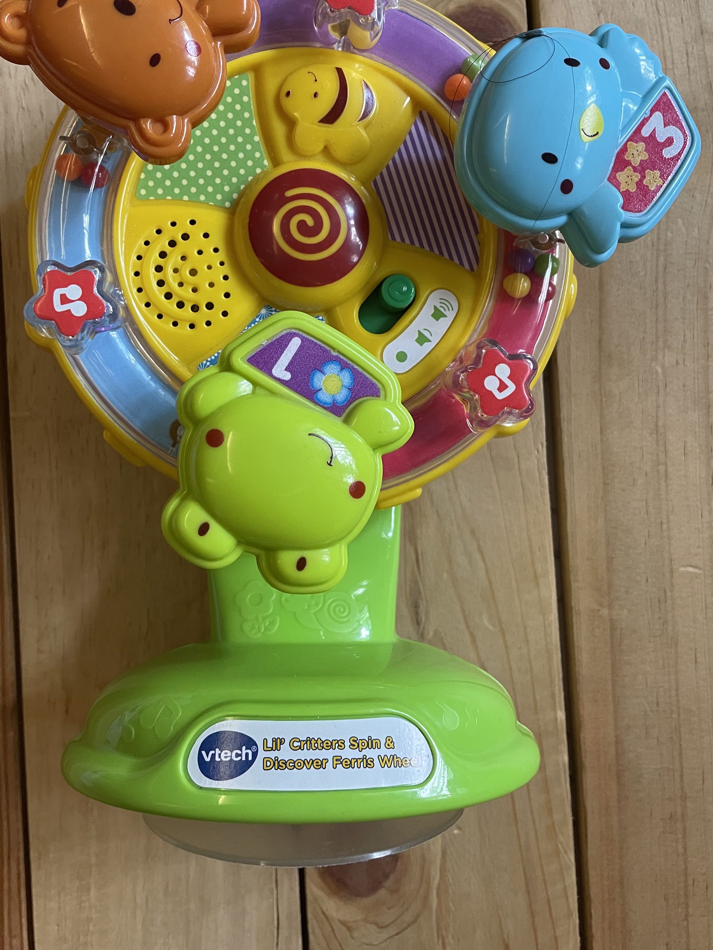 Vtech Little Critters Spin and Discover Ferris Wheel, Babies & Kids ...