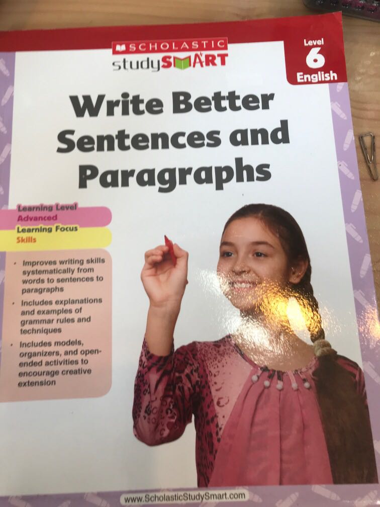 Write better sentences and paragraphs, 興趣及遊戲, 書本 & 文具, 書本及雜誌 - 補充練習 on ...