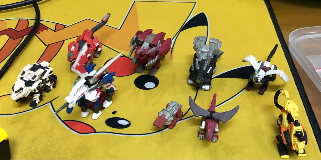 Zoids Mini Figure, Hobbies & Toys, Toys & Games on Carousell