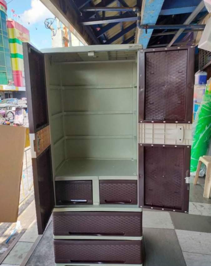 Zooey rattan cabinet, Furniture & Home Living, Furniture, Shelves ...