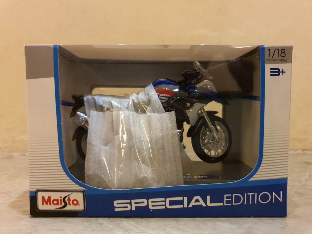 1/18 Scale DieCast Motorcycle model- BMW R1200 GS(2017), Hobbies & Toys ...