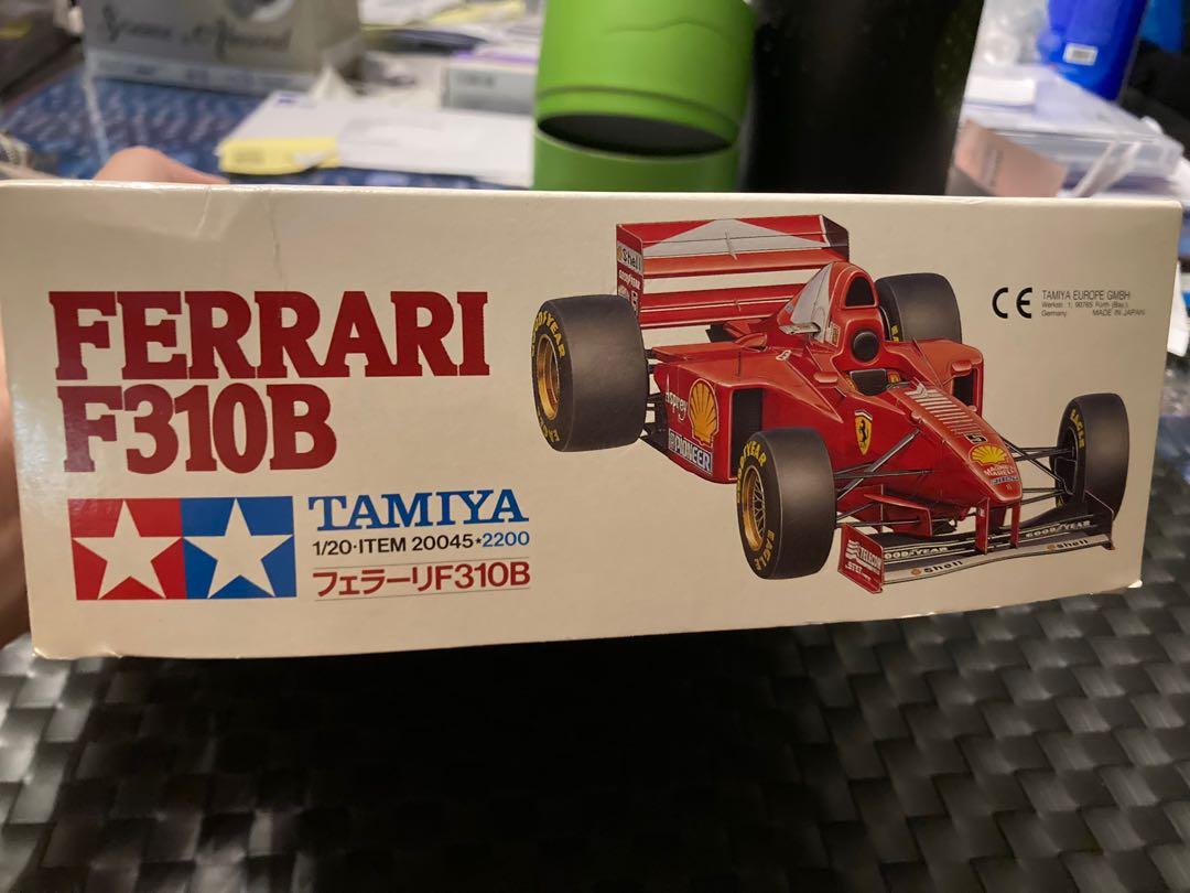 1/20 Tamiya Ferrari F310B Grand Prix Collection 田宮法拉利（水貼有黃）, 興趣及遊戲, 收藏品 ...