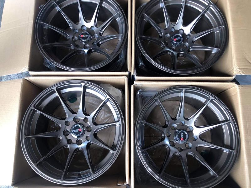 15” XXR Stance Bronze code 5189 Mags 4Hole PCD 100-114, Car Parts ...