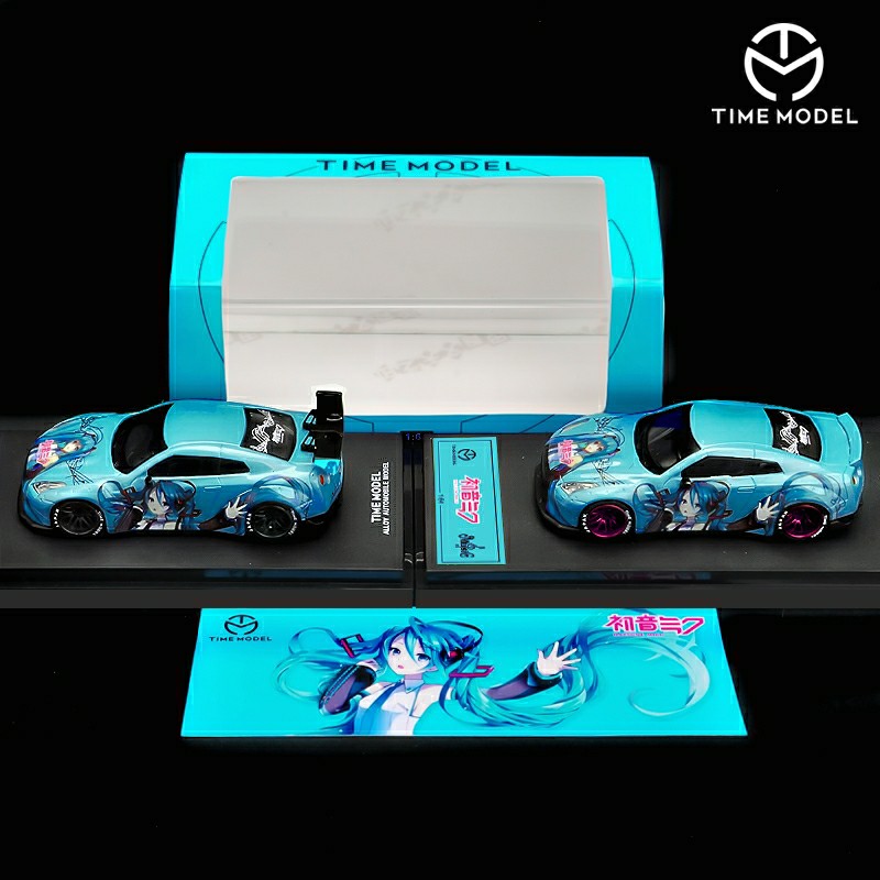 1/64 TM Hatsune Miku GTR R35, Hobbies & Toys, Toys & Games on Carousell