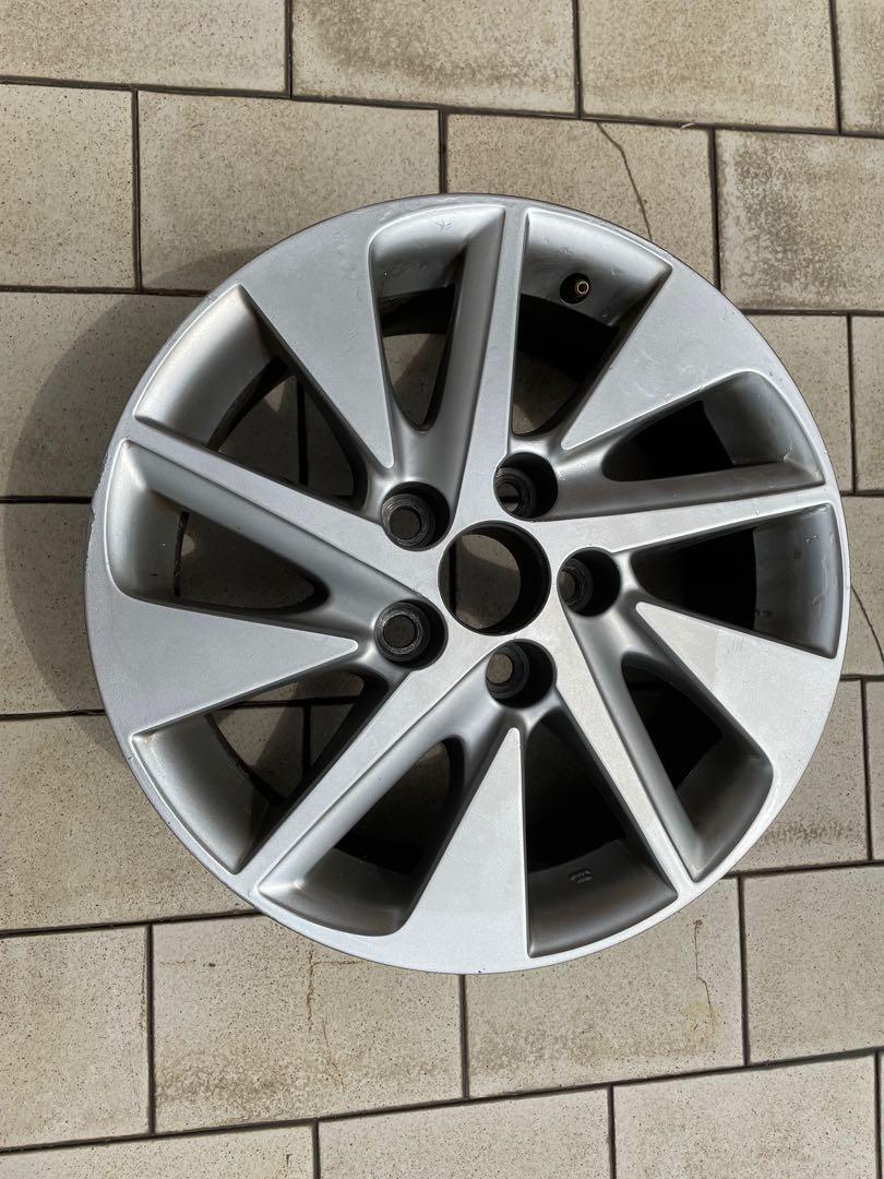 16” Toyota rims, Car Accessories, Tyres & Rims on Carousell