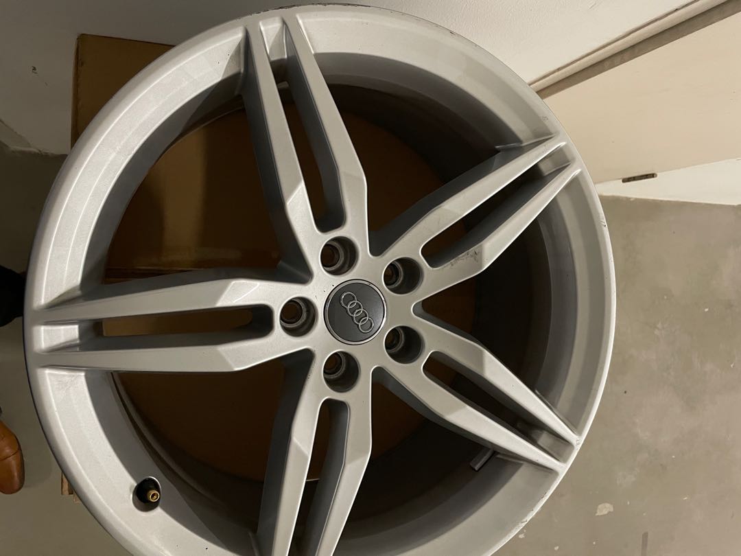 19” original Audi rims, Car Accessories, Tyres & Rims on Carousell