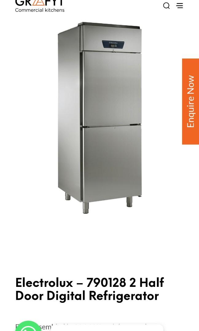 2 Door standing chiller, TV & Home Appliances, Kitchen Appliances ...