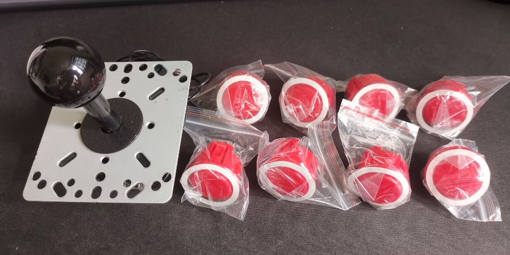 8Bit Arcade Stick Parts, Video Gaming, Gaming Accessories, Controllers ...