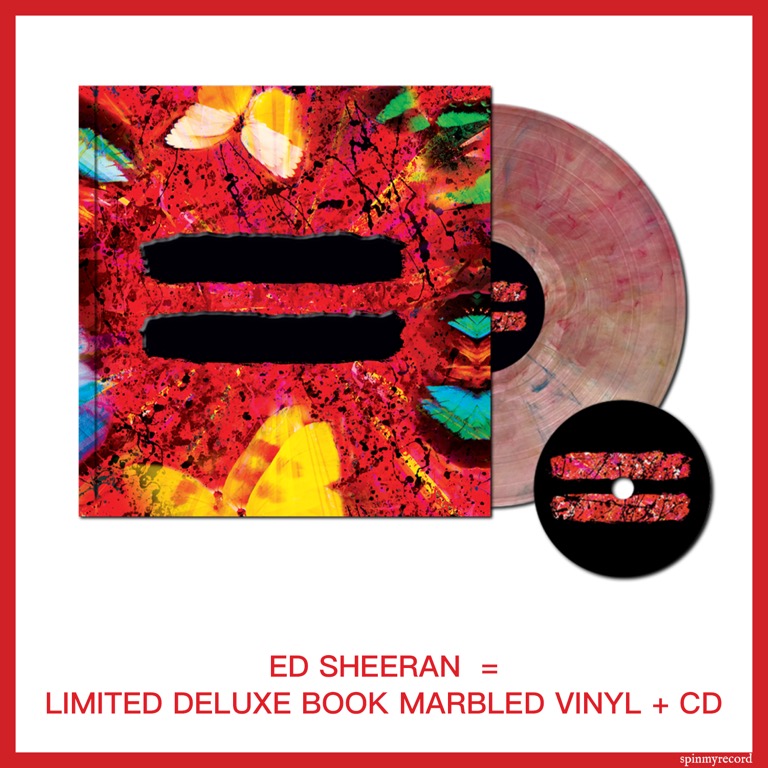[預訂] Ed Sheeran = Limited Deluxe Book Marbled Vinyl 限定Deluxe書冊版大理石三色膠 ...