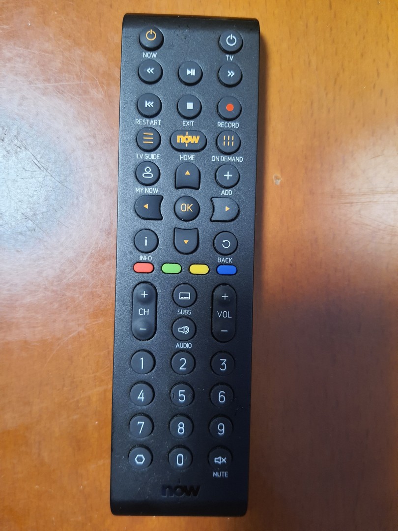 原裝 Now TV Remote 遙控器, 家庭電器, 電視 & 其他娛樂, 電視組件及配件 - Carousell