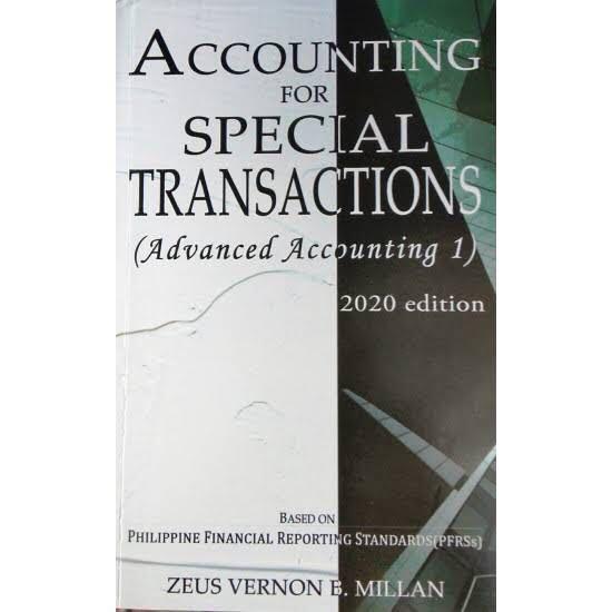 [PDF] ACCOUNTING FOR SPECIAL TRANSACTIONS 2020, Hobbies & Toys, Books ...